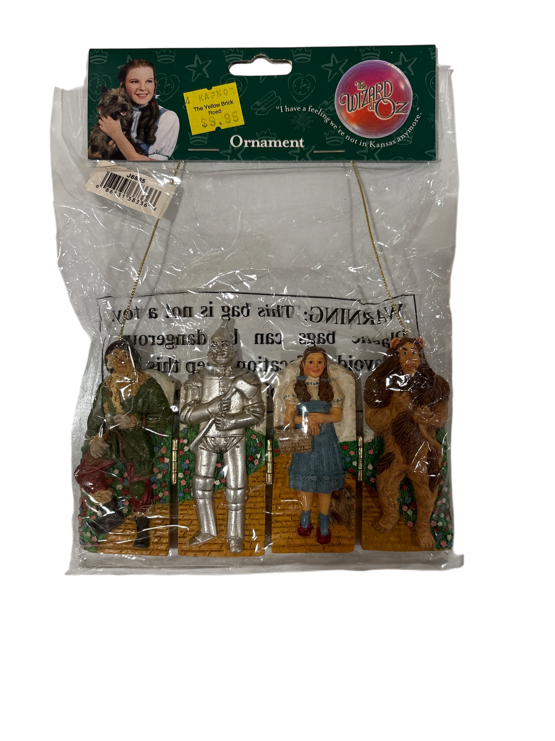 Wizard of Oz Friends on Yellow Brick Road Relief Resin Ornament – Ohio ...