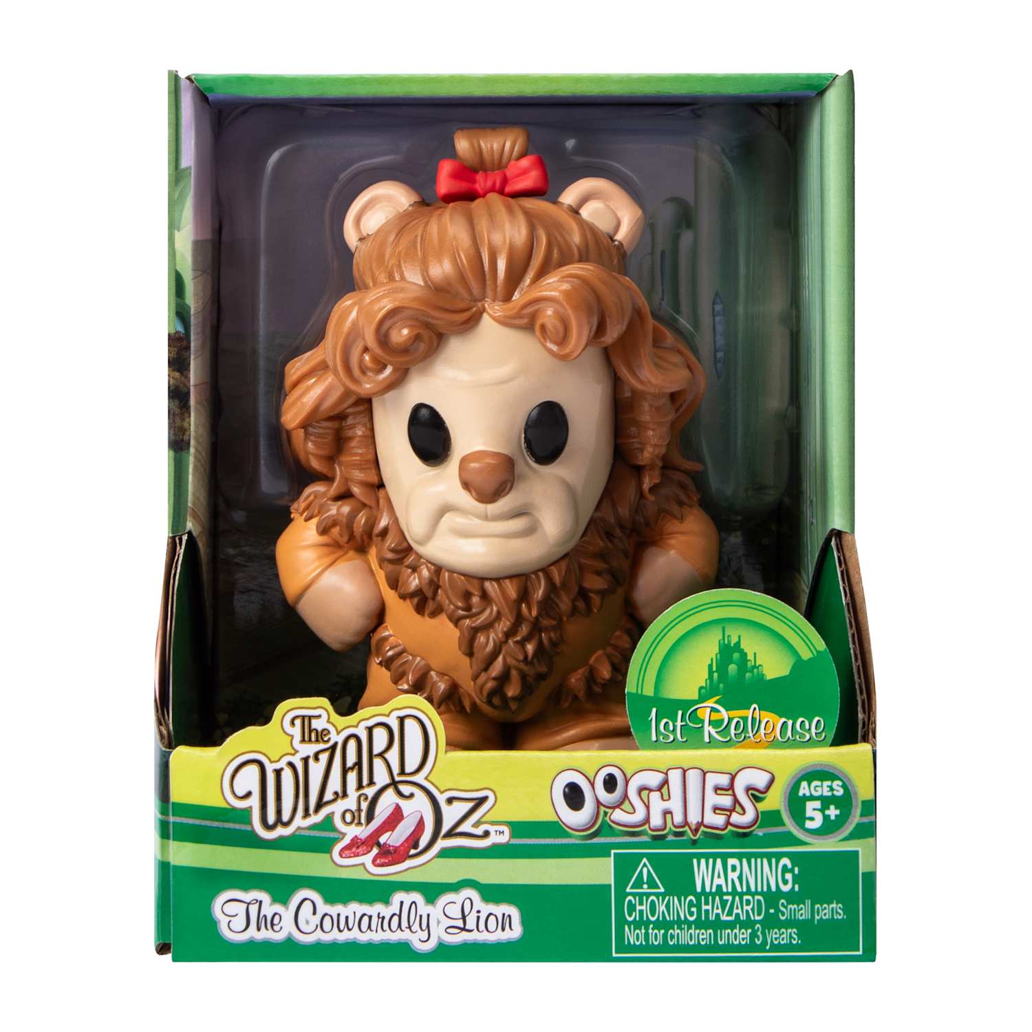 Wizard of Oz - The Cowardly Lion Ooshies 4 inches Tall Vinyl Figure ...
